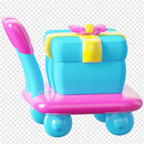 선물 배송 배송 배달 소포 운송 화물 3d 아이콘 Png Pngwing