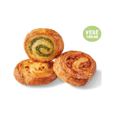 Bridor Rtb Assorted Mini Savory Swirls 225×12 Oz Cs Vandif Specialty Foods