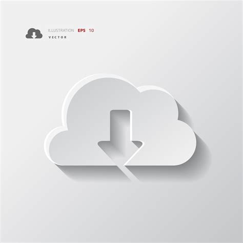 Premium Vector Application Cloud Icon Data Storage