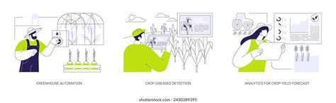 Smart Farming Technologies Abstract Concept Vector Stock Vector Royalty Free 2430389395