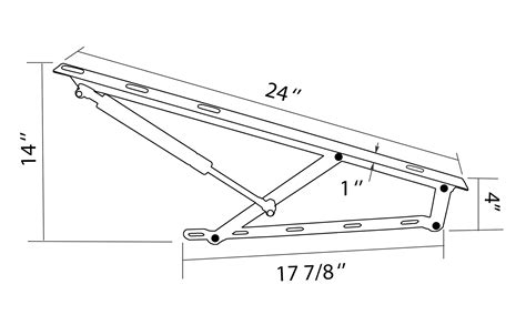 Buy ECLV Hydraulic Bed Lift Mechanisms For Sofa Bed Box Storage Space
