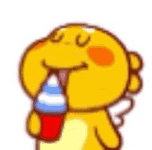 Eating Ice Cream Animated 