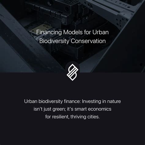 Financing Models For Urban Biodiversity Conservation → Scenario