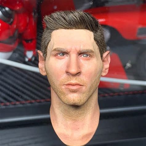 Paperark Leone Lionel Messi Action Figure With Rerooted Hair Ooak 16