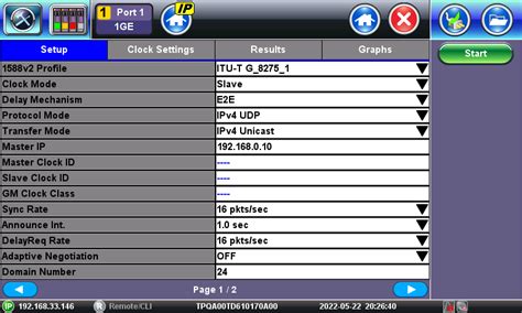 Ieee 1588v2 Ptp Testing Quick Reference Guide