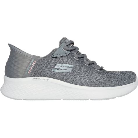 Womens Wide Fit Skechers 150012 Slip Ins Skech Lite Pro Natural