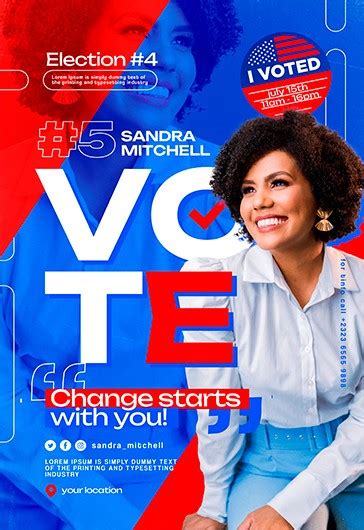 Voting Poster Template
