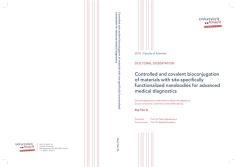 Pdf Controlled And Covalent Bioconjugation Of Materials With Site Specifically Functionalized