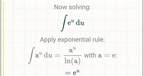 Exponential Integrals Why Is Base A Used Here And Not Base E R