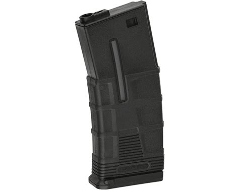ics 120 round tactical aeg airsoft magazine black 50213