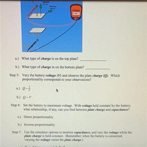 Solved Part A CAPACITANCE Step Start The Computer And Chegg