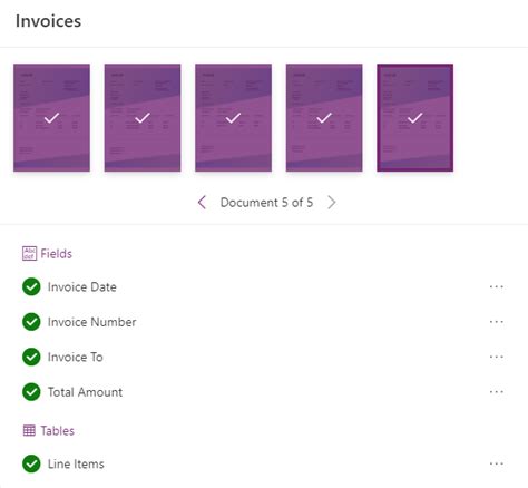 Extract Tabular Data From Pdf Using Ai Builder Form Processing Power