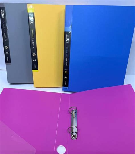 Aplus A4 2d Ring File2d Ringandwire Clip File Lazada