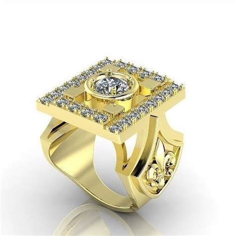 Man Ring Model 2724 3d Model 3d Printable Cgtrader