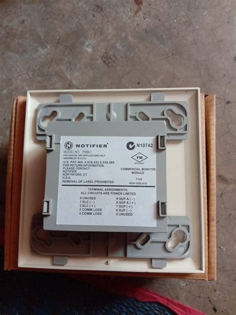Notifier Monitor Module Fmm At Piece Addressable Monitor Module In New Delhi ID