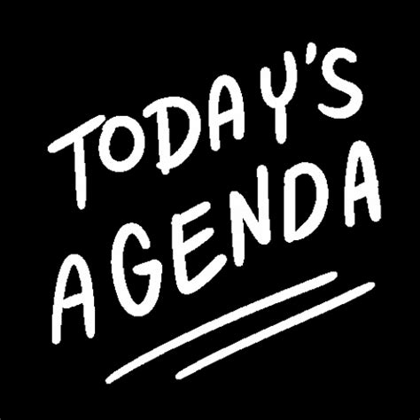 Agenda GIFs GIFDB