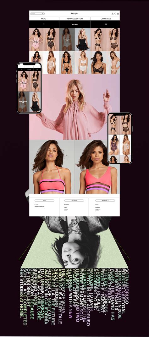 Nasty Gal Behance
