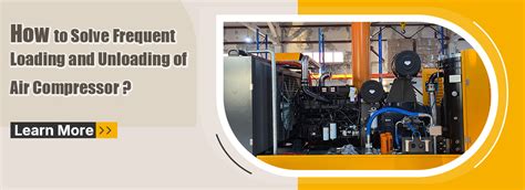 how to solve frequent loading and unloading of air compressor kotech