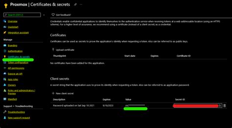Proxmox Oidc Authentication Azure Ad Rproxmox