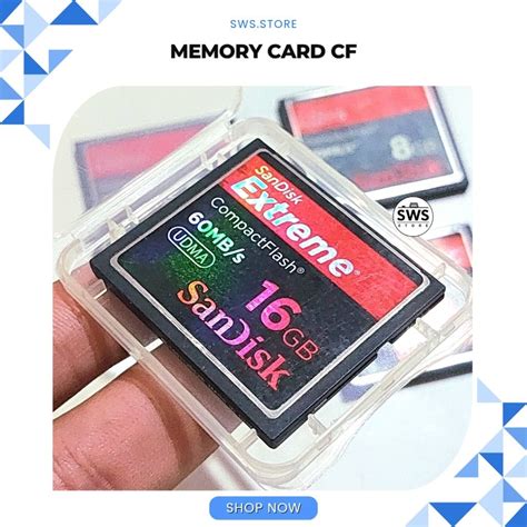 Jual Memory Card Cf Sandisk Kamera Canon Nikon Compact Flash Shopee