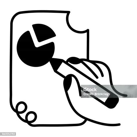 Statistical Report Stock Illustration Download Image Now Chart