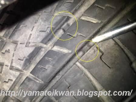 Membaca Tread Wear Indicator TWI Yamato Ikwan