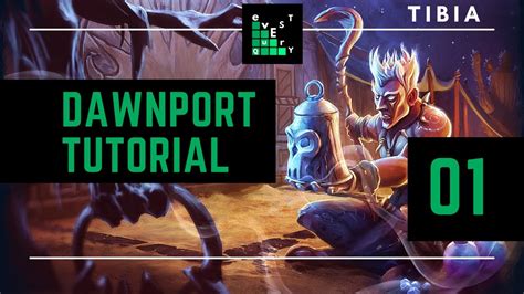 Tibia 0001 Dawnport Tutorial Youtube