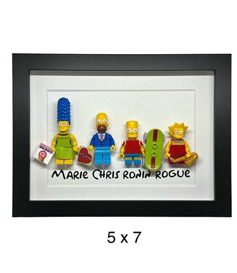 Custom Simpsons Frames Custom Lisa Simpson Figure Custom Bart Simpson Figure Custom South