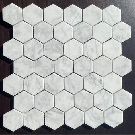 Mango Tile 2 X 2 Marble Honeycomb Mosaic Wall And Floor Tile Perigold