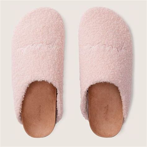 Жіночі домашні капці з закритим носком Victorias Secret 266862111 40 41 Рожеві 1159773056 в