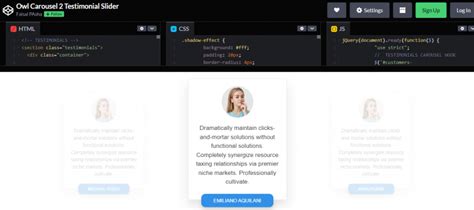 15 Css Testimonial Code Examples Webtopic