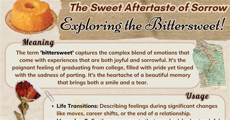 What Does Bittersweet Mean • 7esl