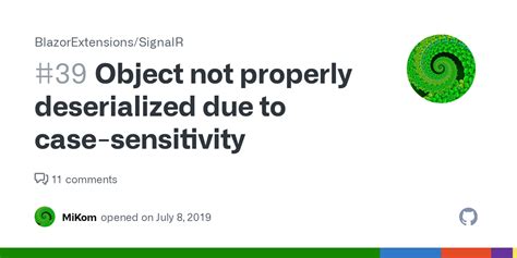 Object Not Properly Deserialized Due To Case Sensitivity Issue