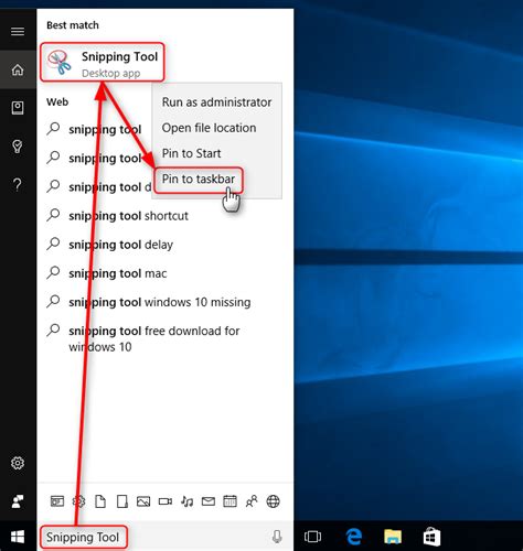 How To Put Snipping Tool On Taskbar Soswoo How To Put Snipping Tool On Taskbar Soswoo