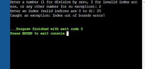 C Program For Multiple Exceptions Programming Pandit