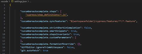 Cucumber How Can I To Go To Step Definition File In Vs Code Using