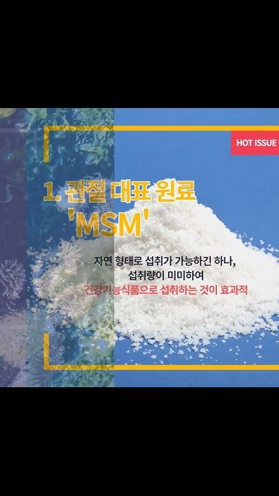 관절 통증에 효과적인 호관원 이벤트 Shorts Youtube