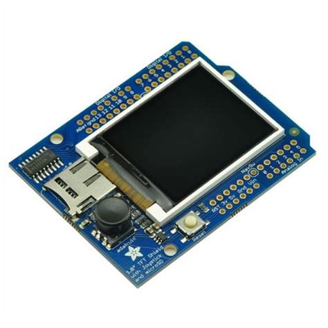 Arduino Adafruit 18 Color Tft Shield Wmicrosd And Joystick Prix