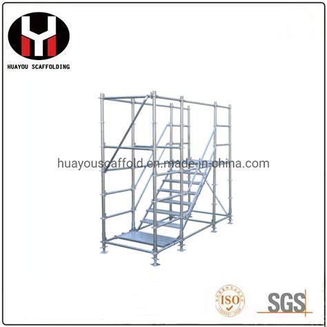 Galvanized Steel Ring Lock Scaffolding System Multidirectional Ringlock Layher Modular System