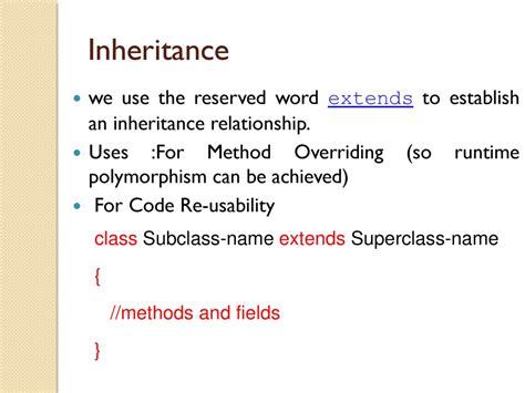 Inheritance Visit For More Learning Resources Ppt Download
