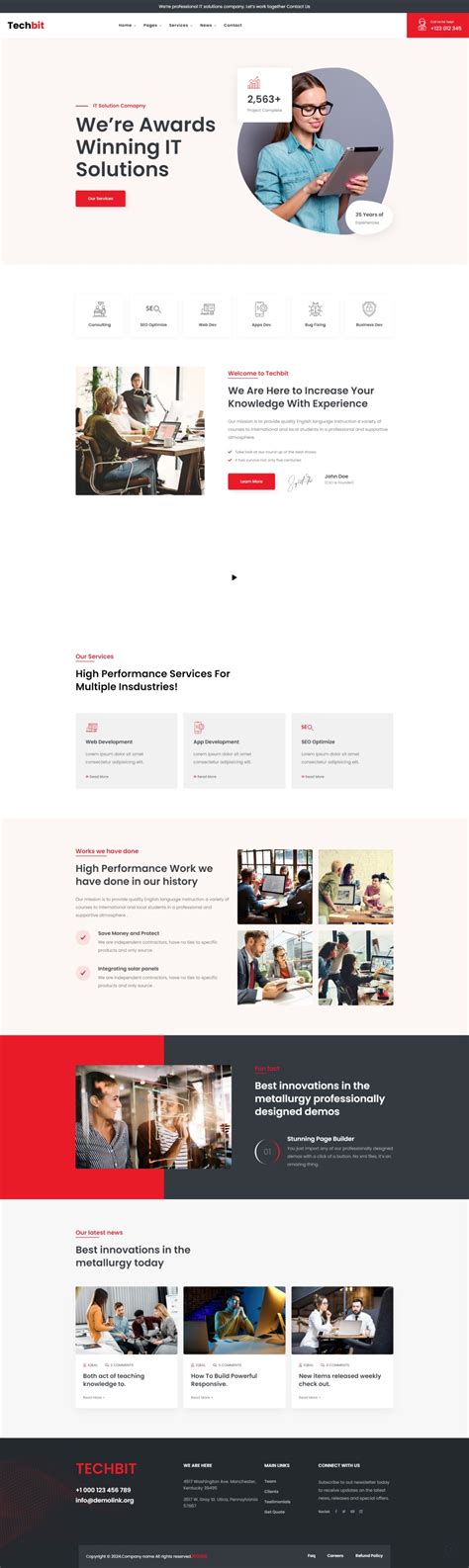 响应式seo公司网页设计源码参考 17素材网
