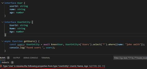 Typescript Knex Query Return Type Not Resolving To Tresult · Issue 3875 · Knexknex · Github
