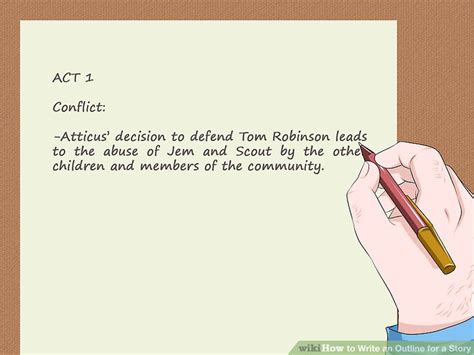 4 Ways To Write An Outline For A Story WikiHow