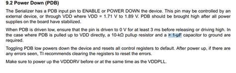 Ds90ub935 Q1 Pdb Rc Network Selection Interface Forum Interface Ti E2e Support Forums