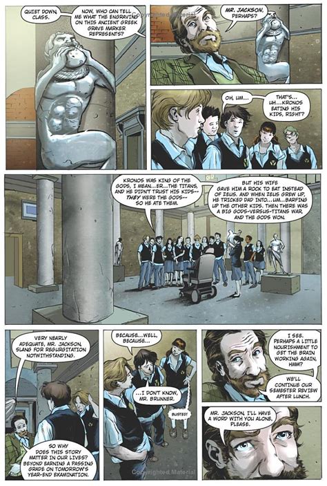 Percy Jackson And The Olympians The Lightning Thief Graphic Novel