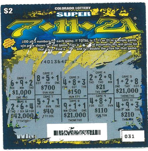 A Lucky Winner Scored Big Money Playing 7 11 21 Winning The Lottery
