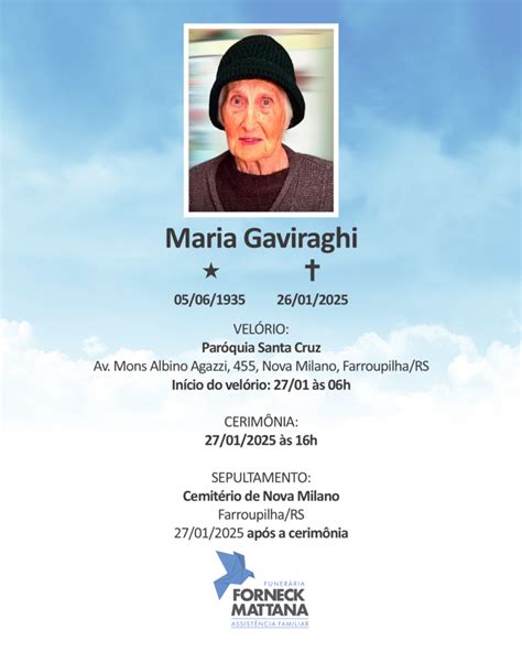 Maria Gaviraghi Forneck Mattana