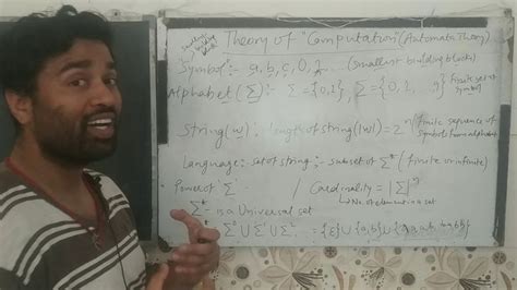 Youtube Theory Of Computation Computer Science Theories