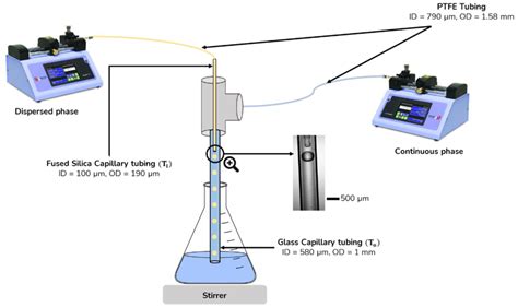 The Co Flow Microfluidics Device Download Scientific Diagram