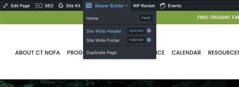 Editing The Header And Footer CRIANA Net